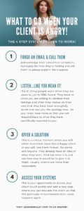 4 Steps to Save an Unhappy Client Relationship - leahremillet.com