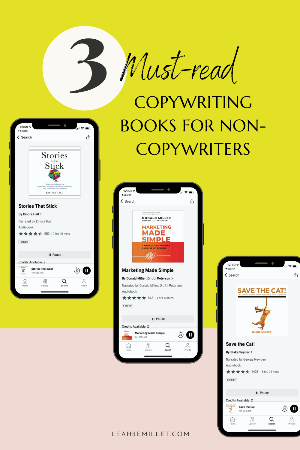 3 Must Read Copywriting Books for Non Copywriters - leahremillet.com
